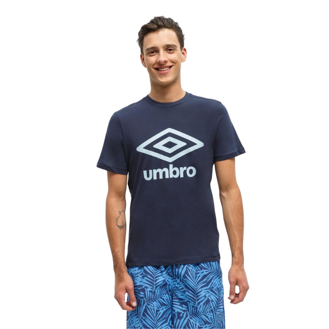 Umbro Men Fw Large Logo Cotton Tee T-Shirt