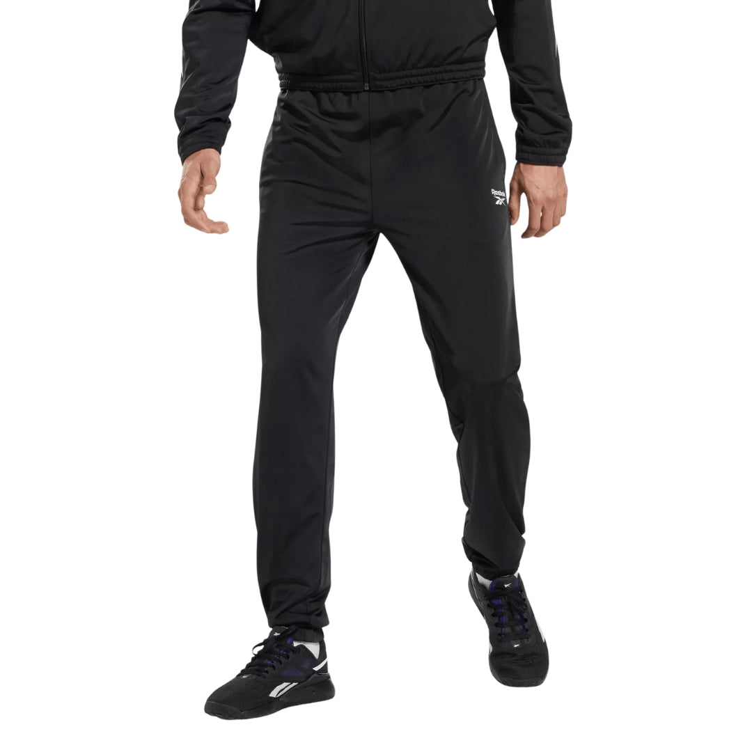 Reebok Men Identity Vector Knit Track Pants - Black