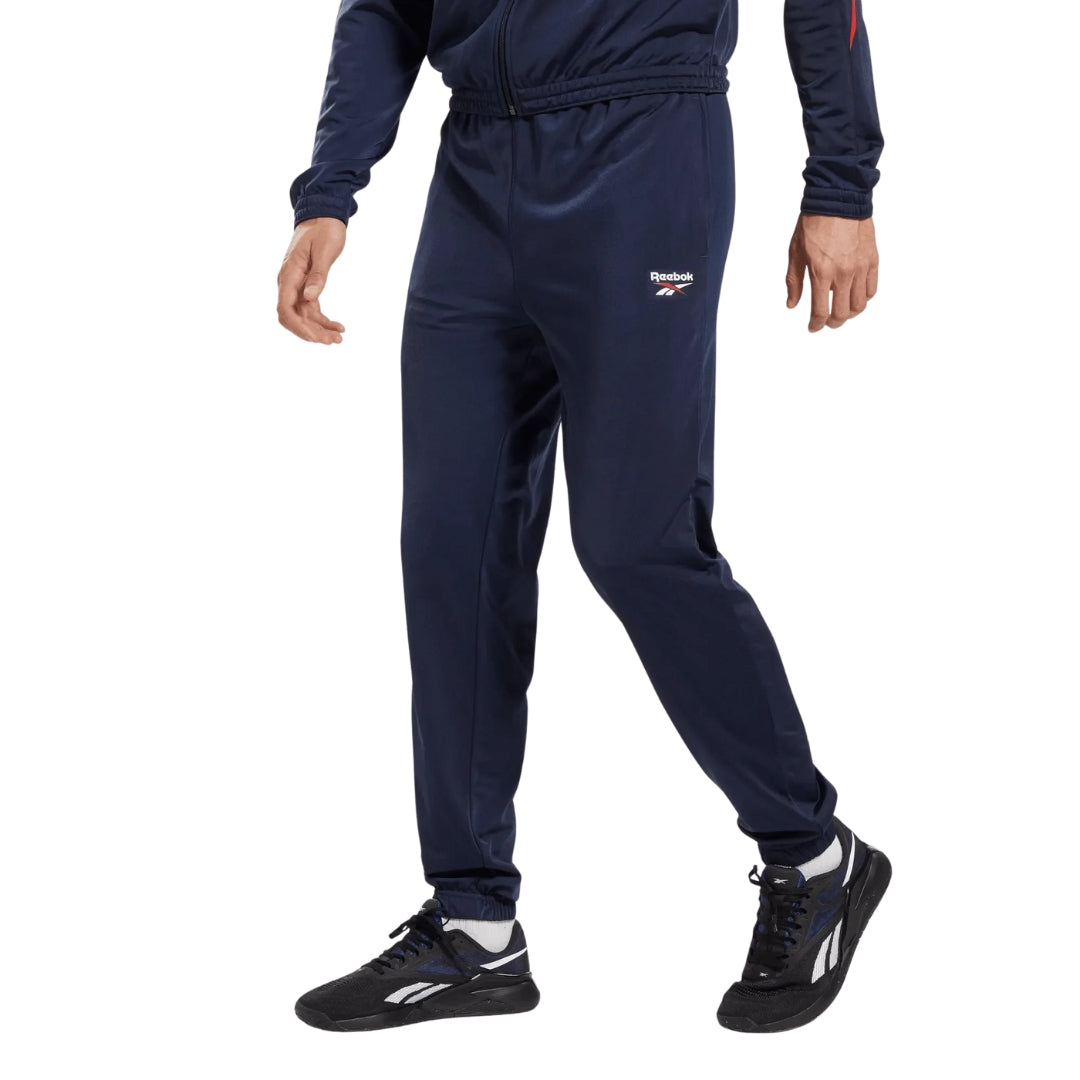 Reebok Men Identity Vector Knit Track Pants - Navy