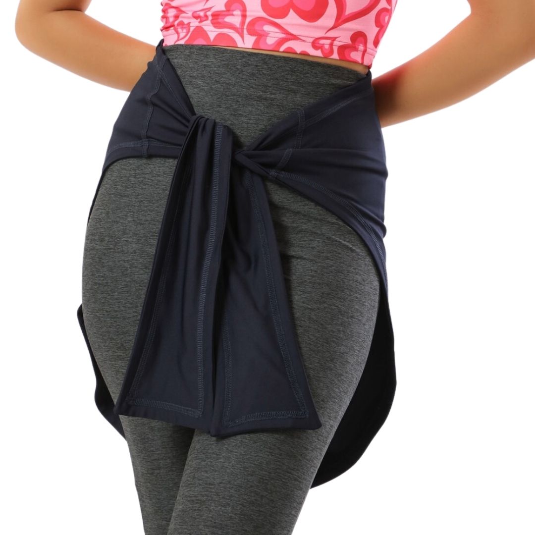 Fit Freak Women Dark Hip Cover With Sleeves