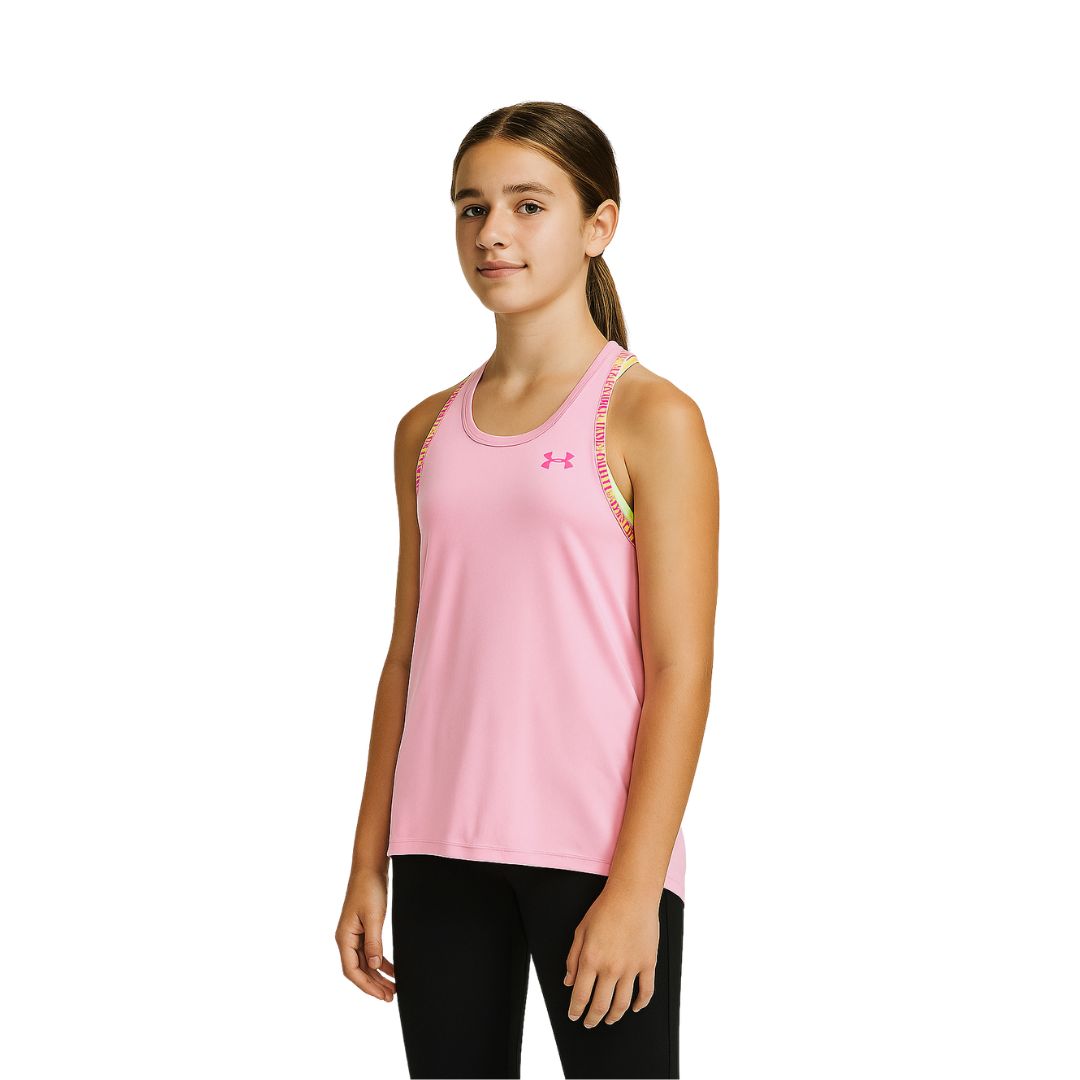 Under Armour Knockout Girls' Tank Top Pink