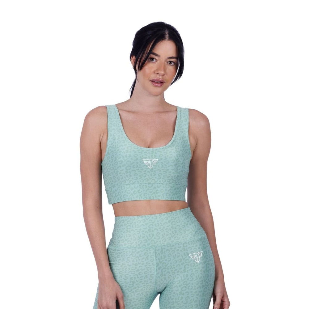 Fit Freak Women Leopard Basic Sports Bra