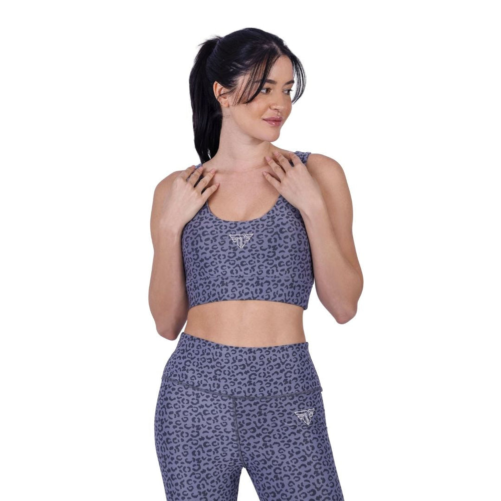 Fit Freak Women Leopard Basic Sports Bra