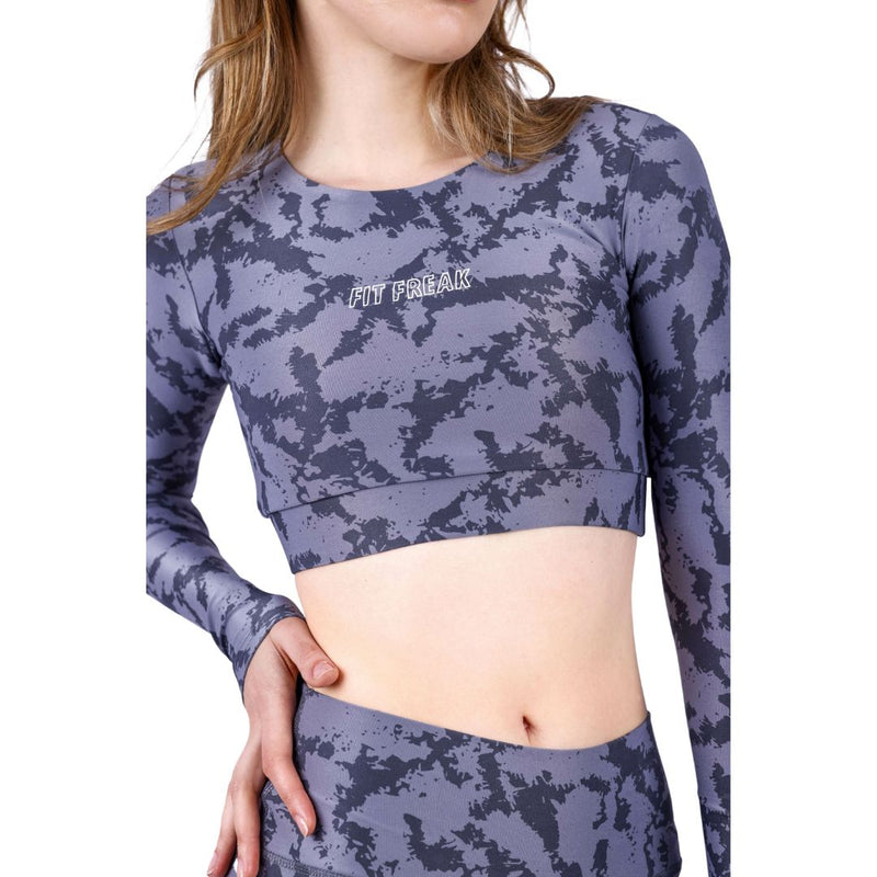 Fit Freak Women Camouflage Long Sleeve Top