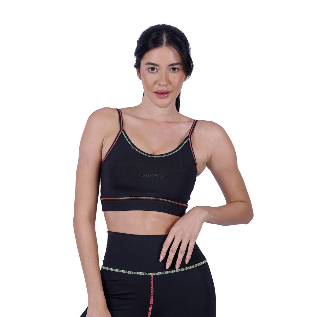 Fit Freak Women Colo Seams Sports Bra