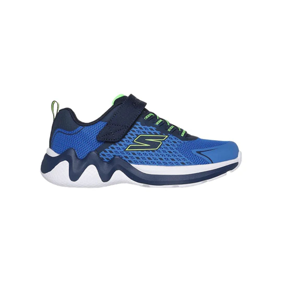 Skechers Wave Tek Kids' Lifestyle Shoes – Blue/Navy