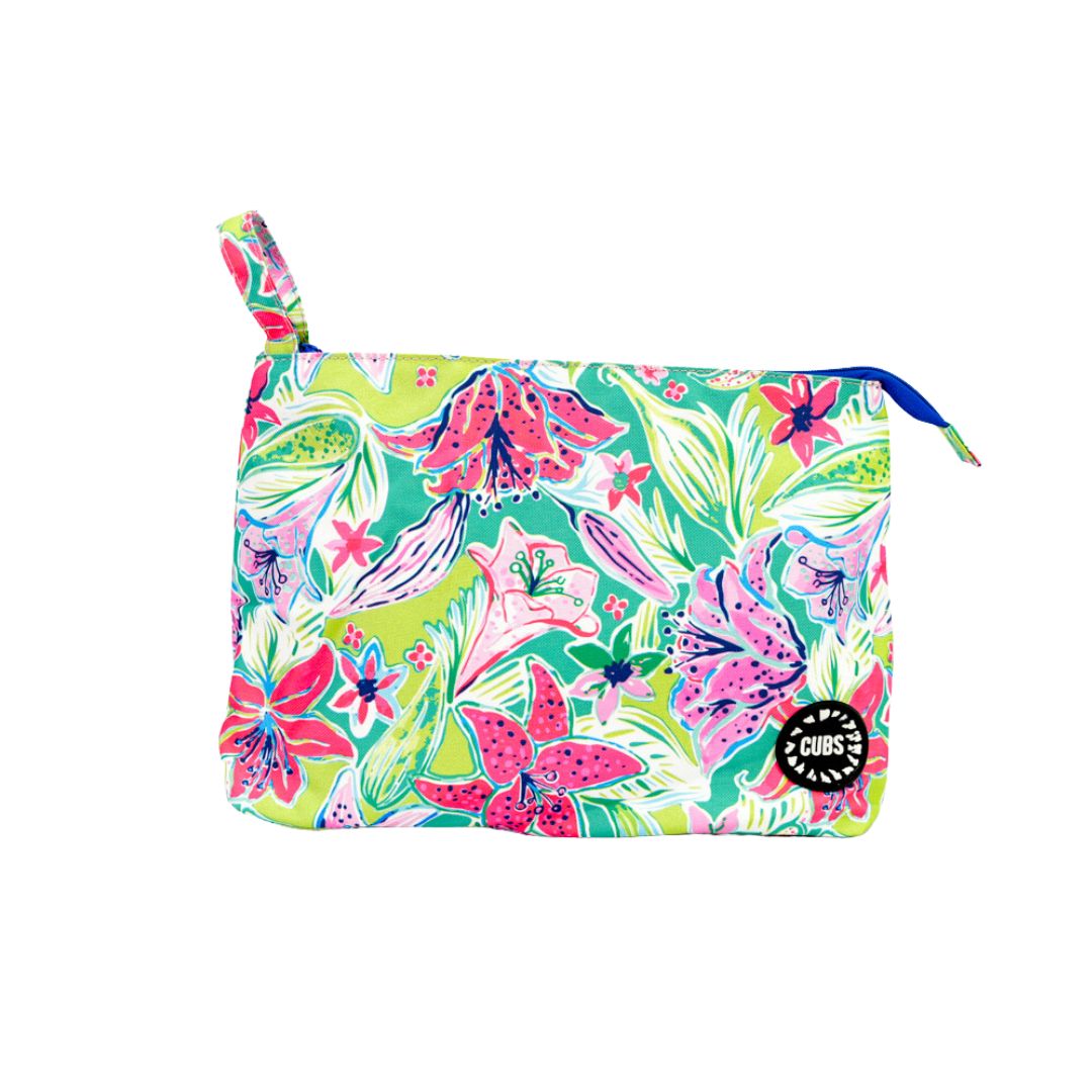 CUBS Flowers Pouch