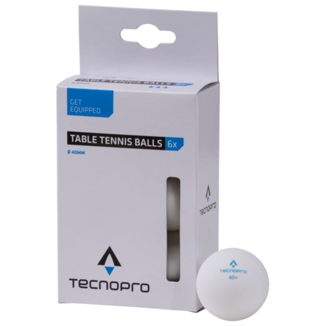 Tecnopro 6 PCS Table Tennis Balls