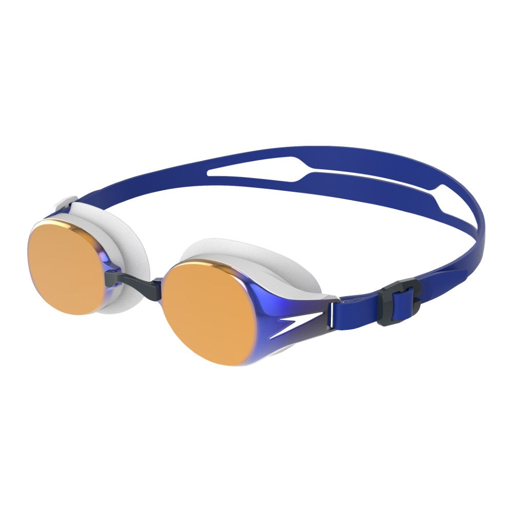 Speedo Hydropure Mirror Goggles Unisex Blue/Gold