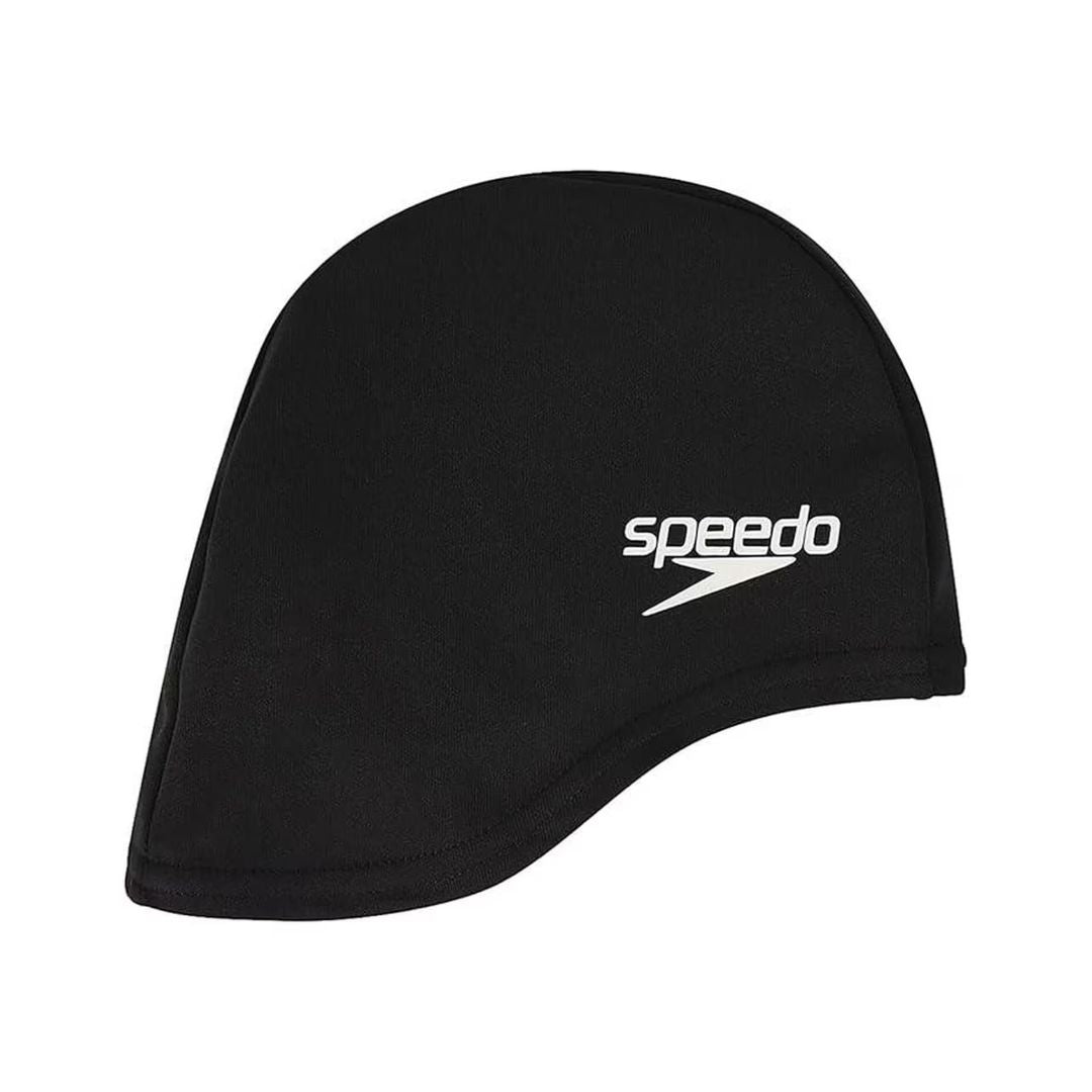 Speedo Polyester Swimming Cap Kids Black