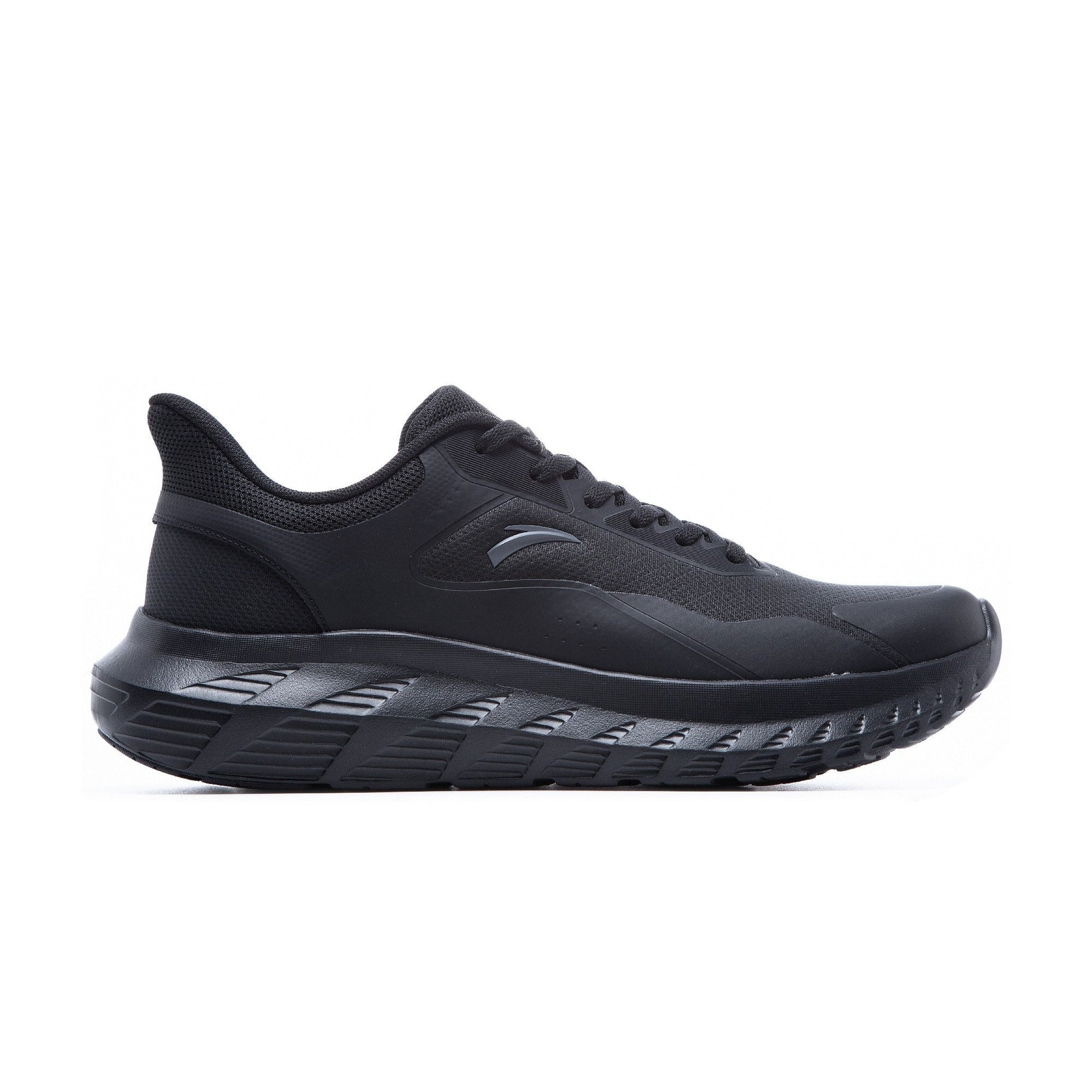 Anta Comfor Run Running Shoes (Leather) -Black