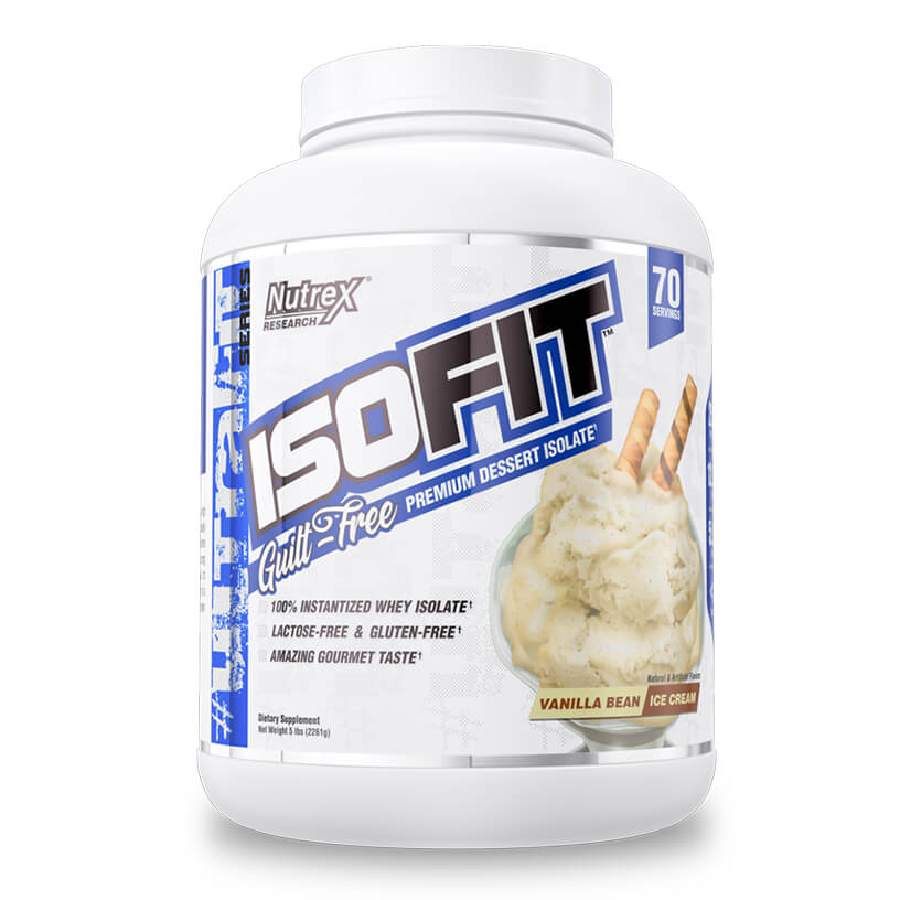 Nutrex Iso Fit Vanilla Bean Ice Cream 2K