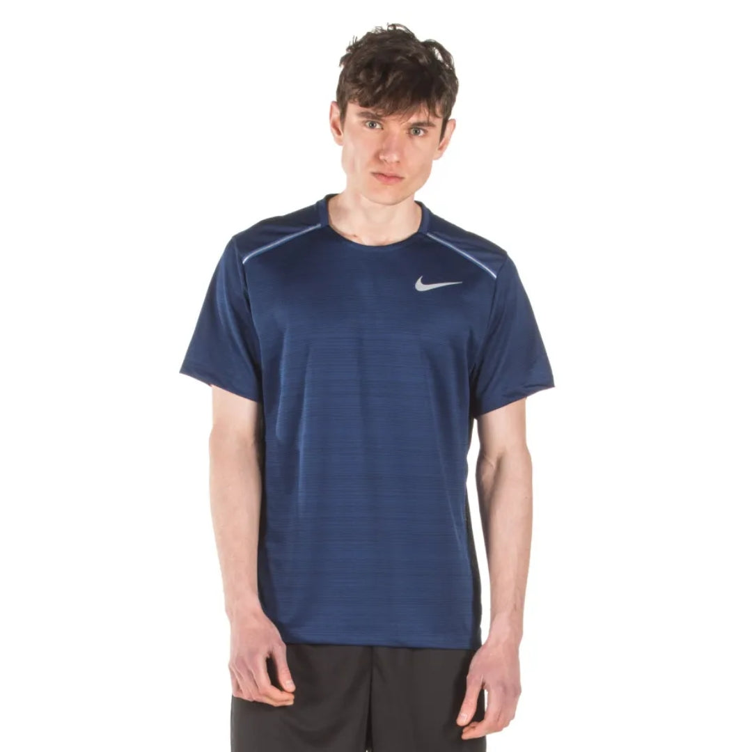 Nike Dri-FIT Miler Men's Running T-shirt Navy