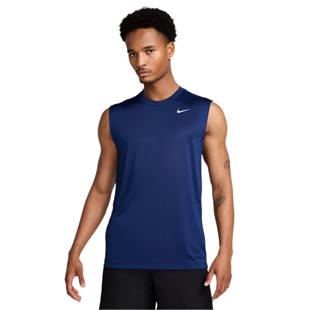 Nike Dri-FIT Legend Men's Sleeveless Fitness T-Shirt - Navy