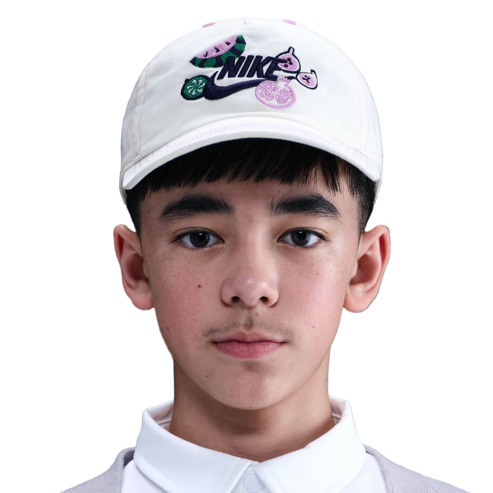 Nike Club Big Kids' Unstructured Hat -White