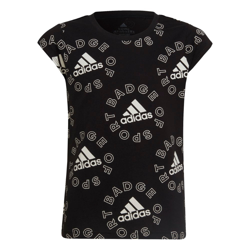 ADIDAS GIRLS LOGO T-SHIRT