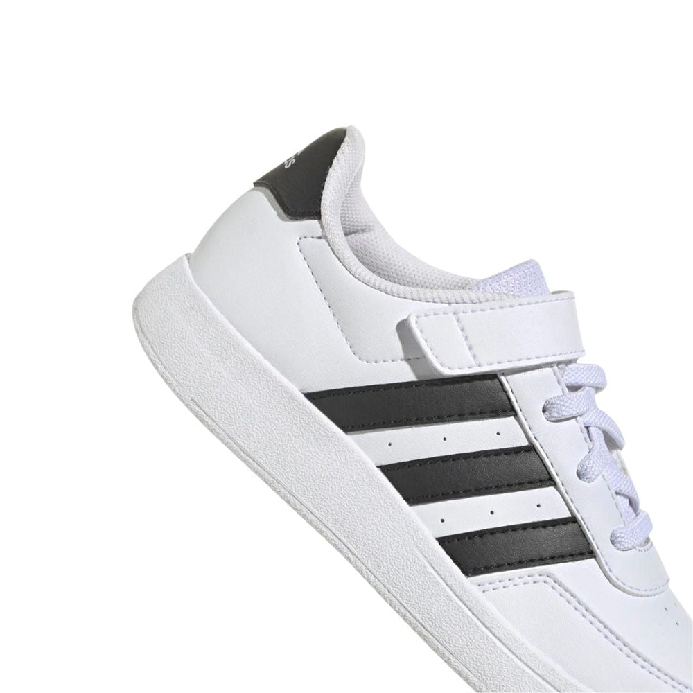 adidas Kids Breaknet Lifestyle Court Elastic Lace and Top Strap Shoes