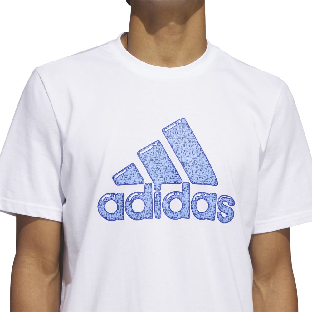 adidas Men Logo Pen Fill - Sportswear Graphic T-Shirt