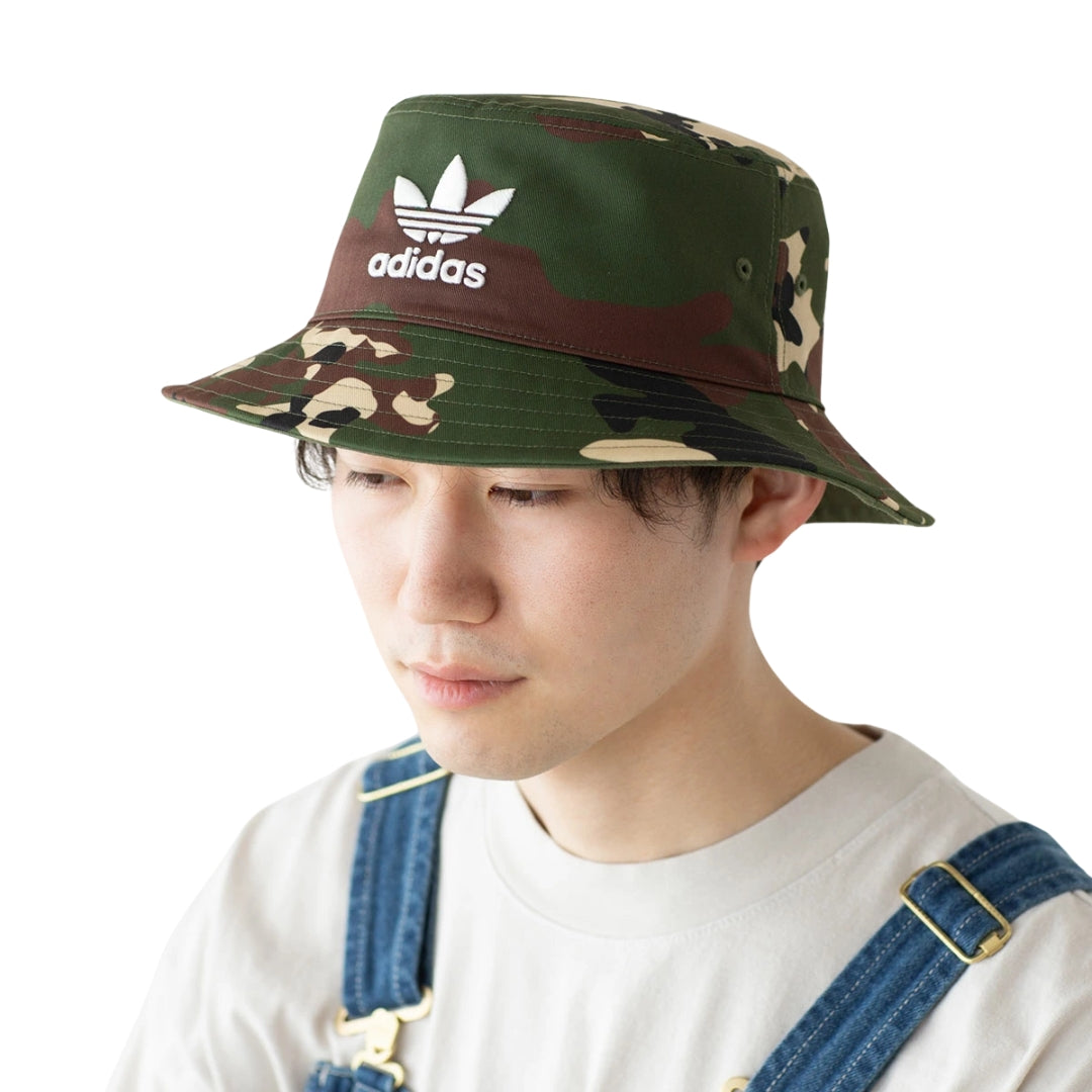 Adidas Camo Unisex Bucket Hat Green