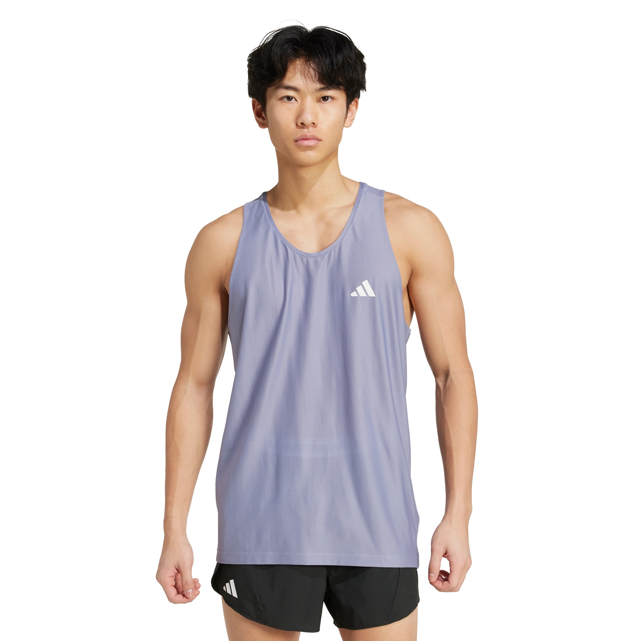 adidas Own The Run Tank Top Men Purple
