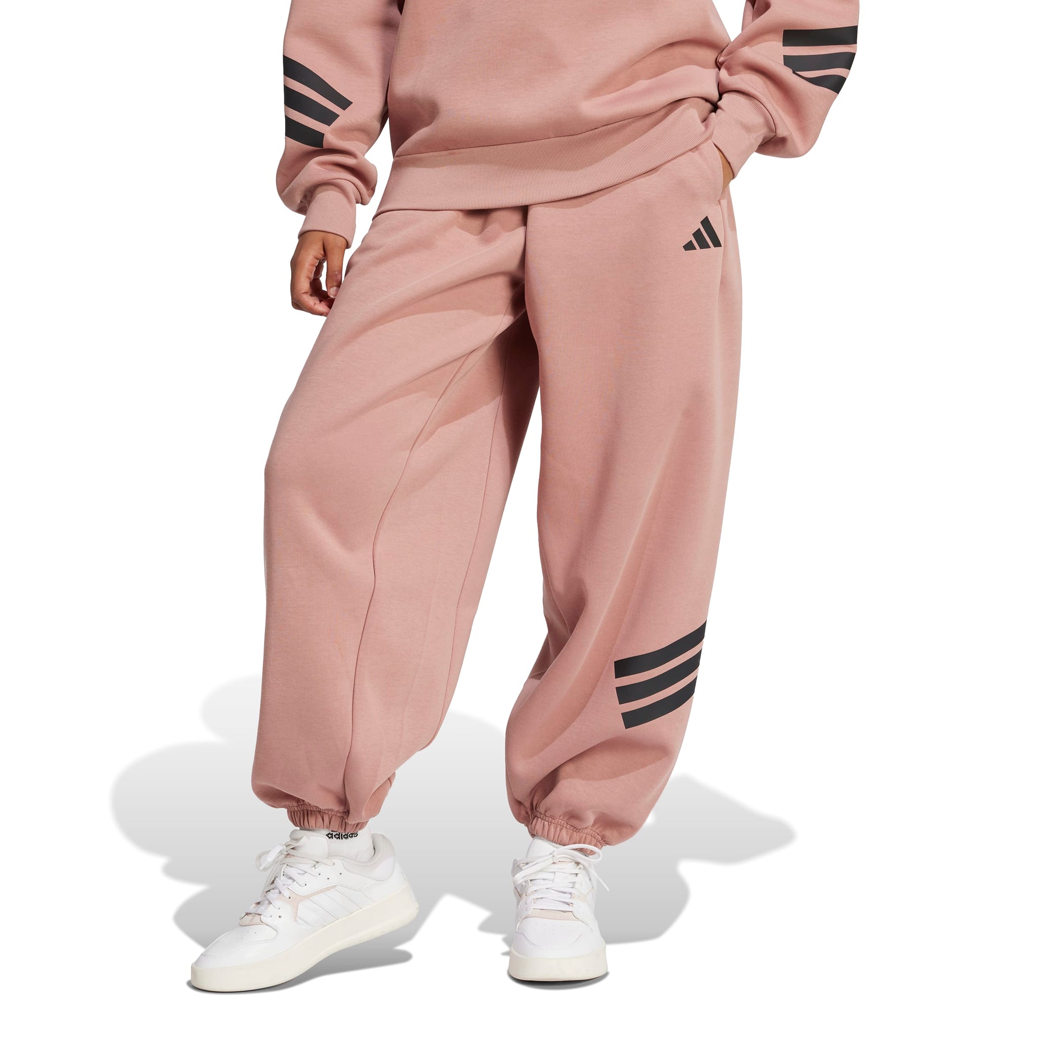 adidas Future Icons 3-Stripes Parachute Women's Pants - Pink