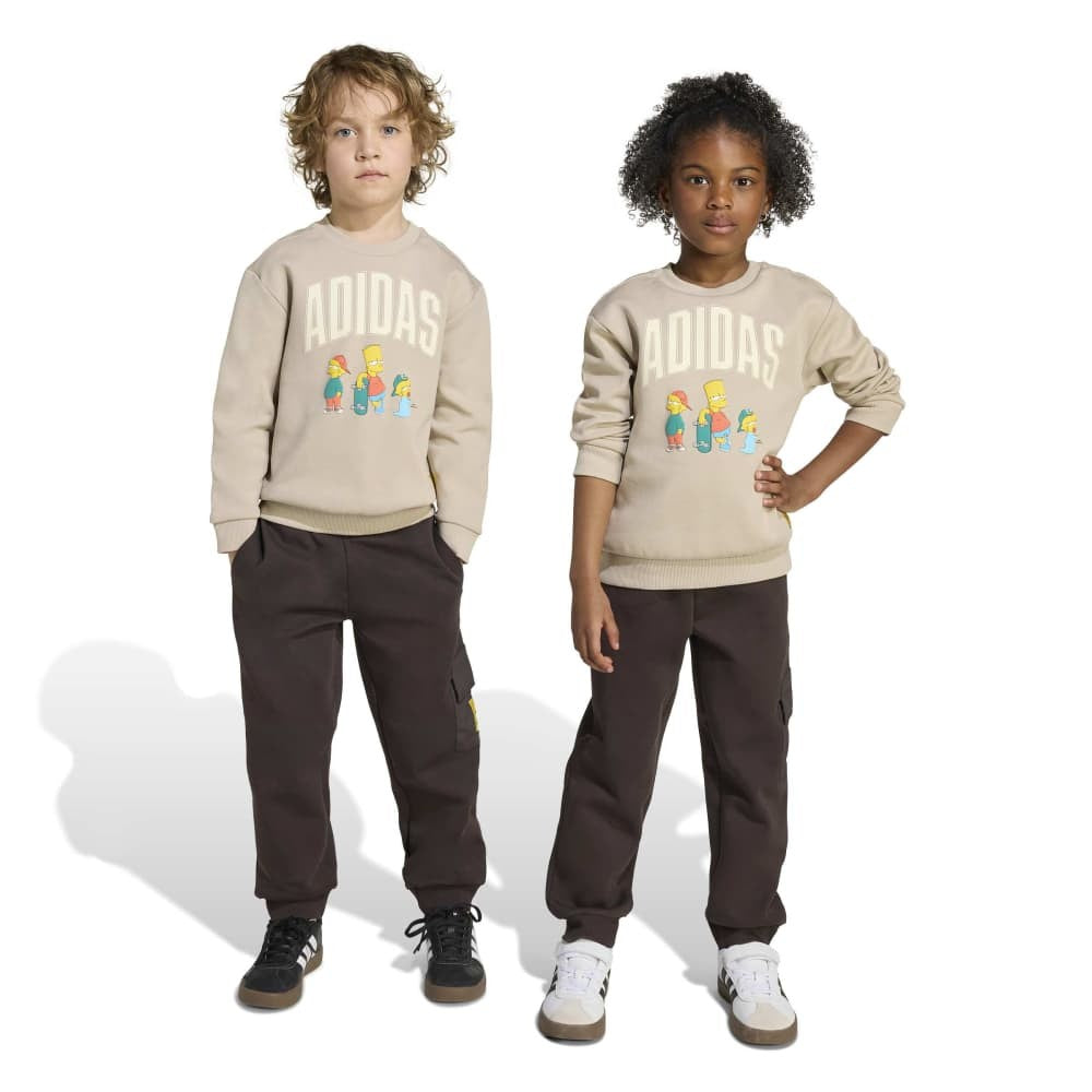 adidas The Simpsons Jogger Kids Beige - Fun & Comfy Set