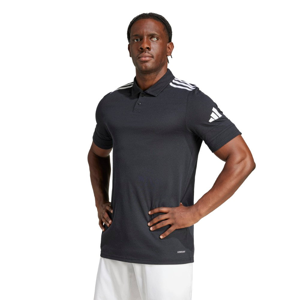 adidas Squadra25 Cotton Polo Shirt -Black