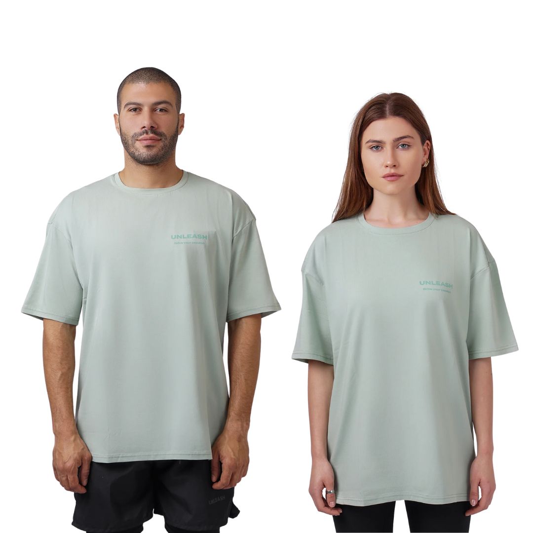 Unleash Unisex Oversized Matcha T-Shirt