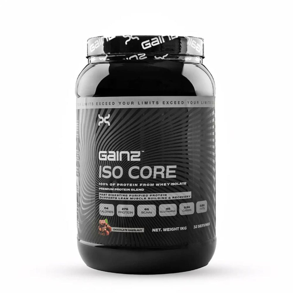 Gainz Iso Core 1Kg Whey Protein Isolate