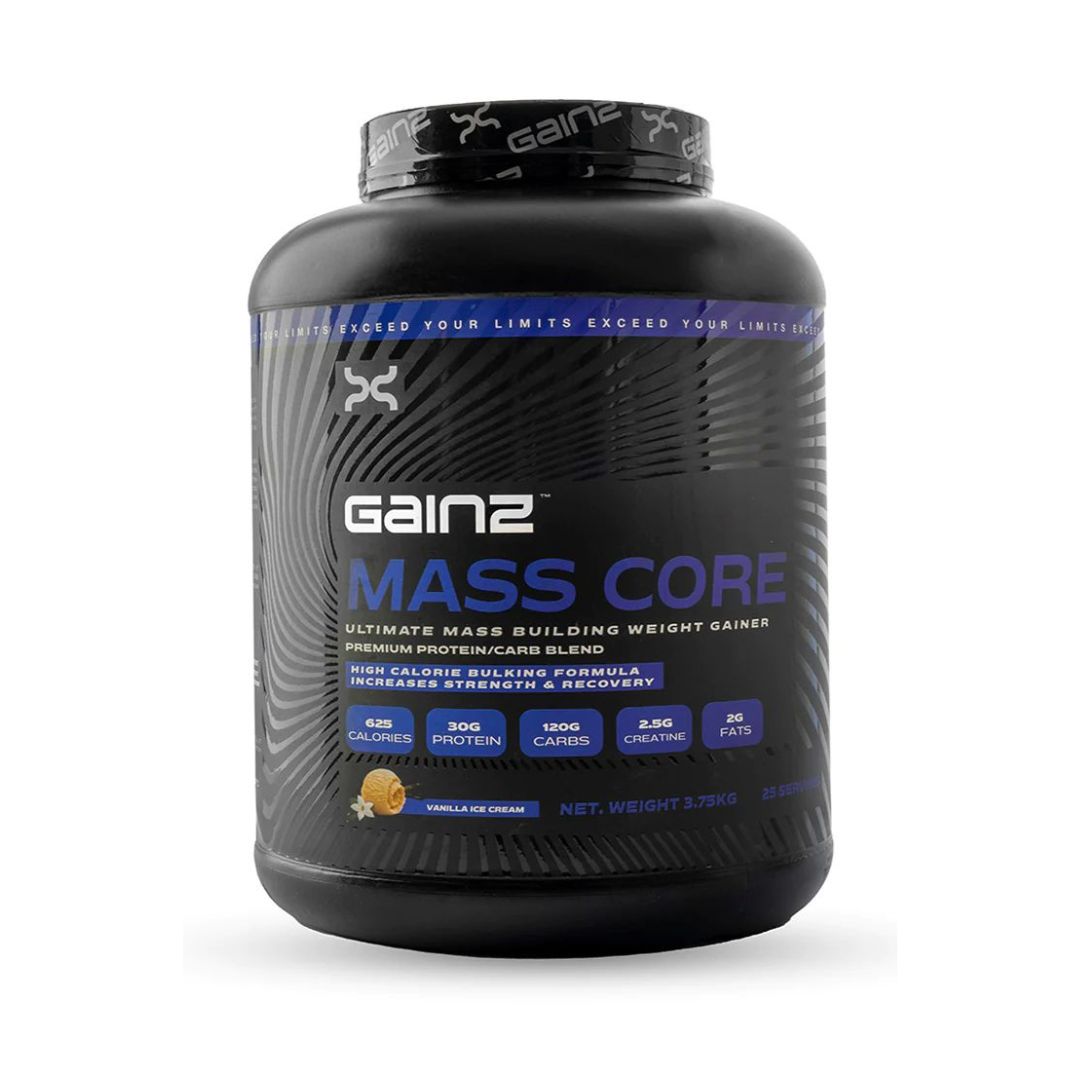 Gainz Mass Core - 3.75 Kilos Weight Gainer -Vanilla