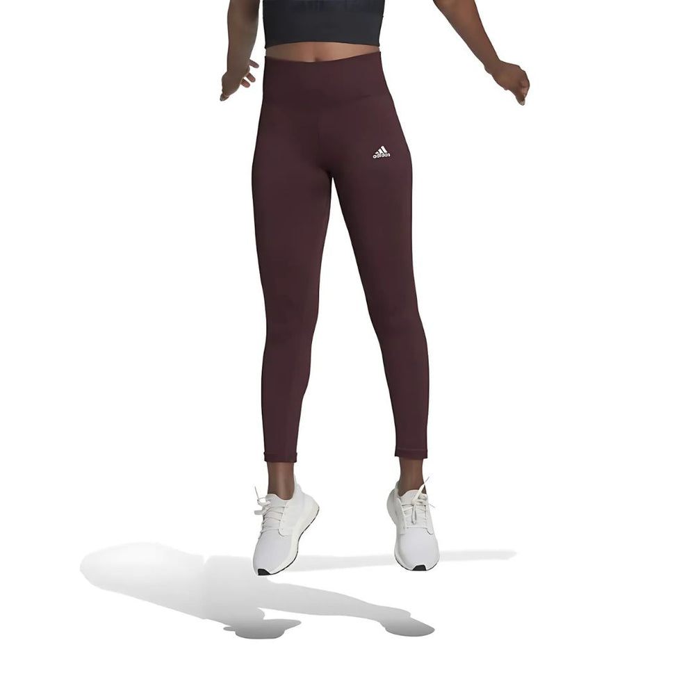 adidas AEROKNIT 7/8 Sports Women's Leggings Burgundy