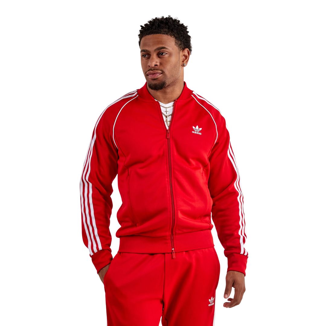 Adidas Originals Adicolor SST Men's Track Jacket - Red