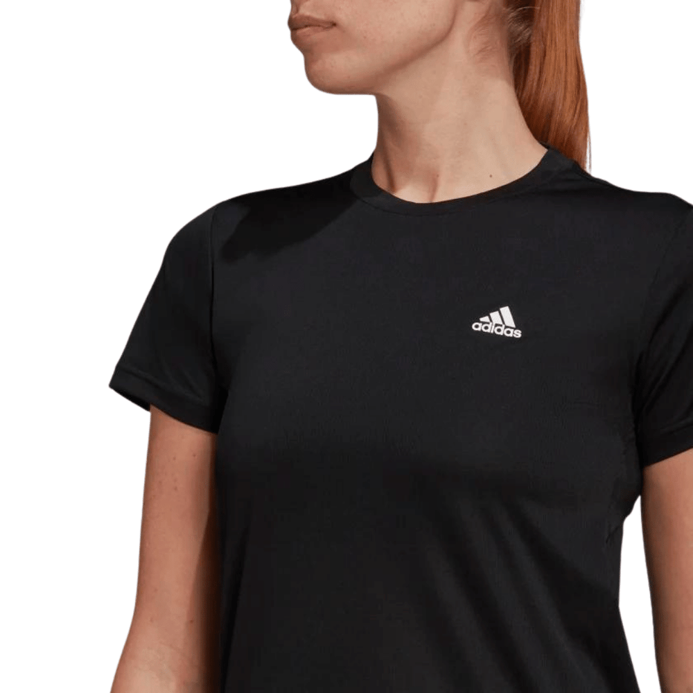 adidas Women Aeroready 3-Stripes Sports T-Shirt
