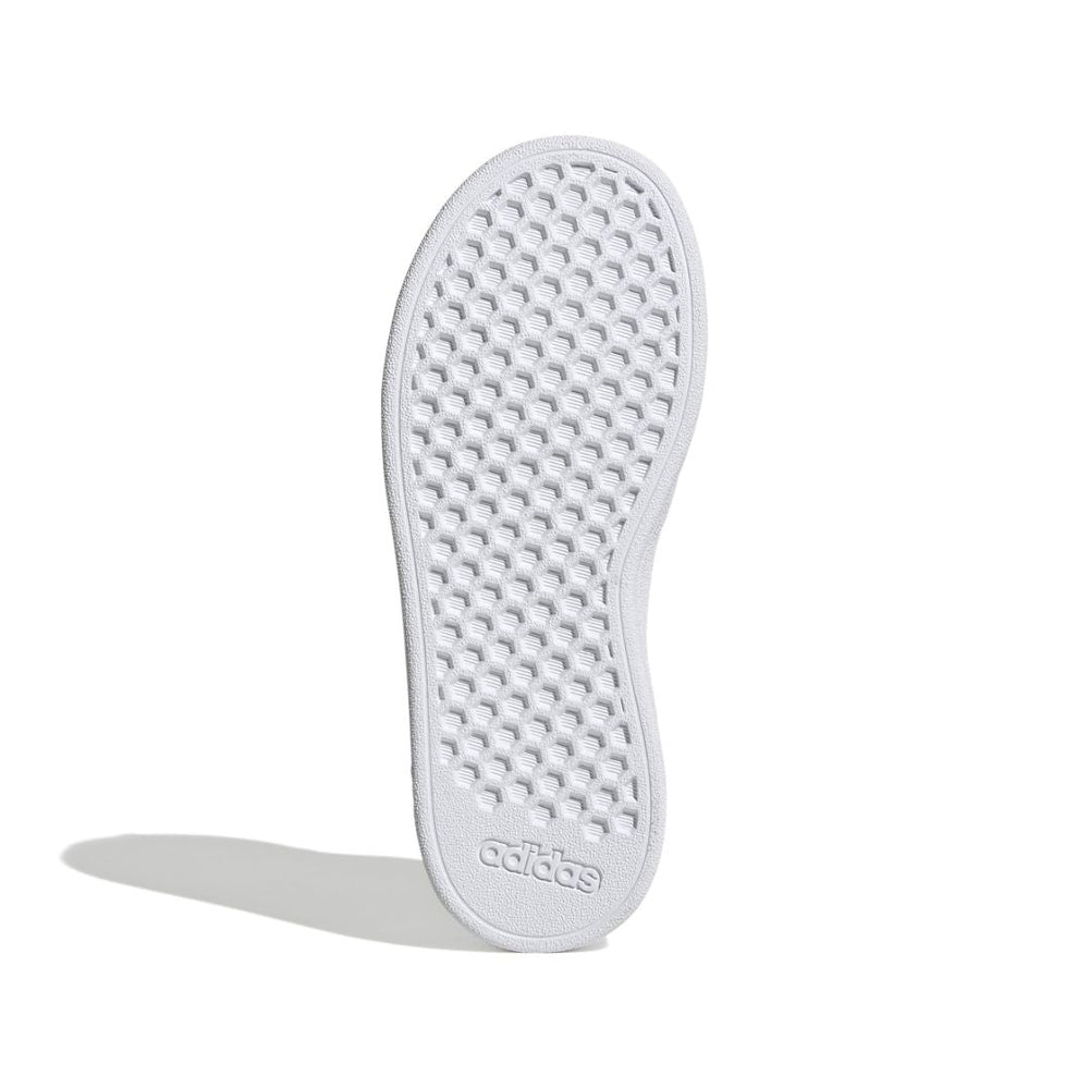 adidas Kids Grand Court Elastic Lace and Top Strap Lifestyle Shoes