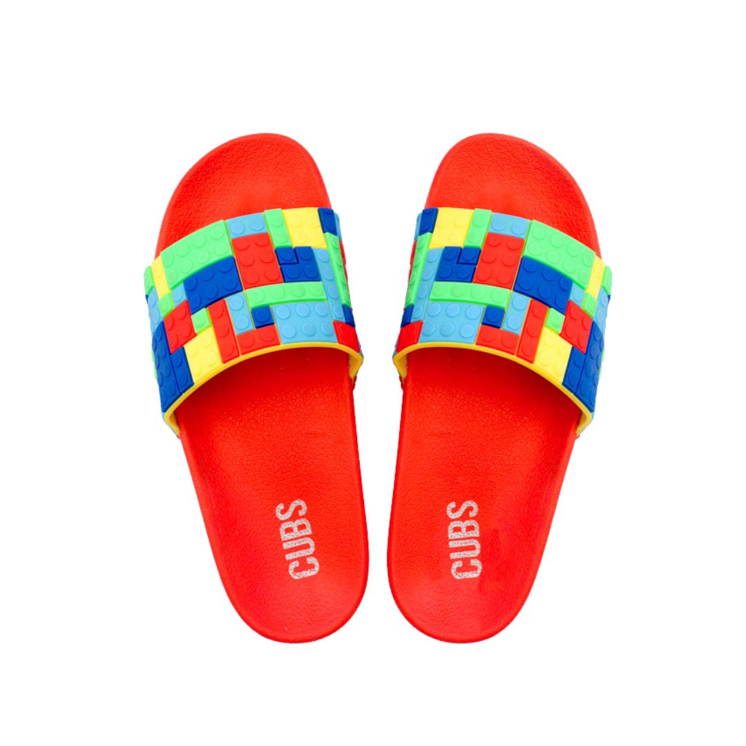 CUBS Lego Boys Red Slides